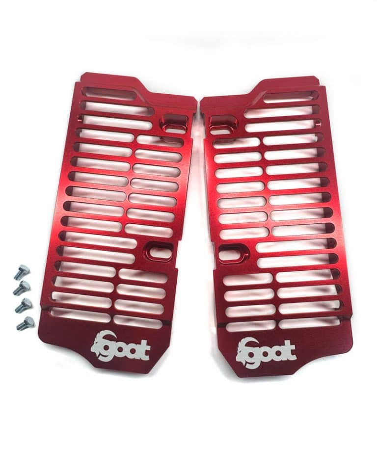 UniBody Radiator Guards for Beta RR 2024 Red - Extreme Parts